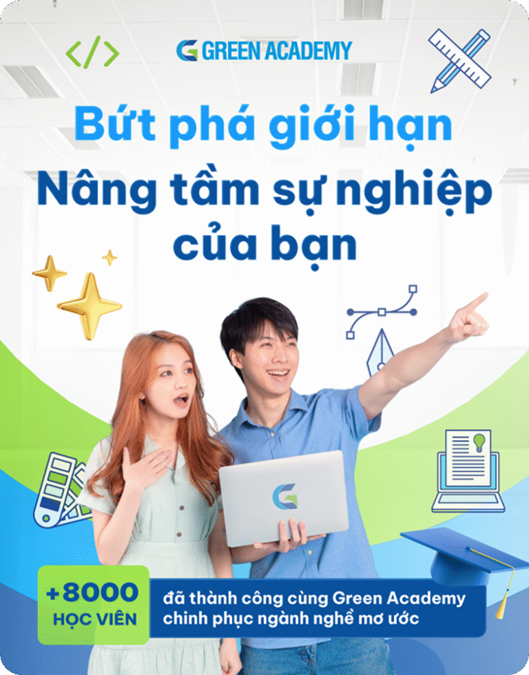 Green Academy - Đào Tạo Thiết Kế, Lập Trình, Marketing & Tiếng Hàn